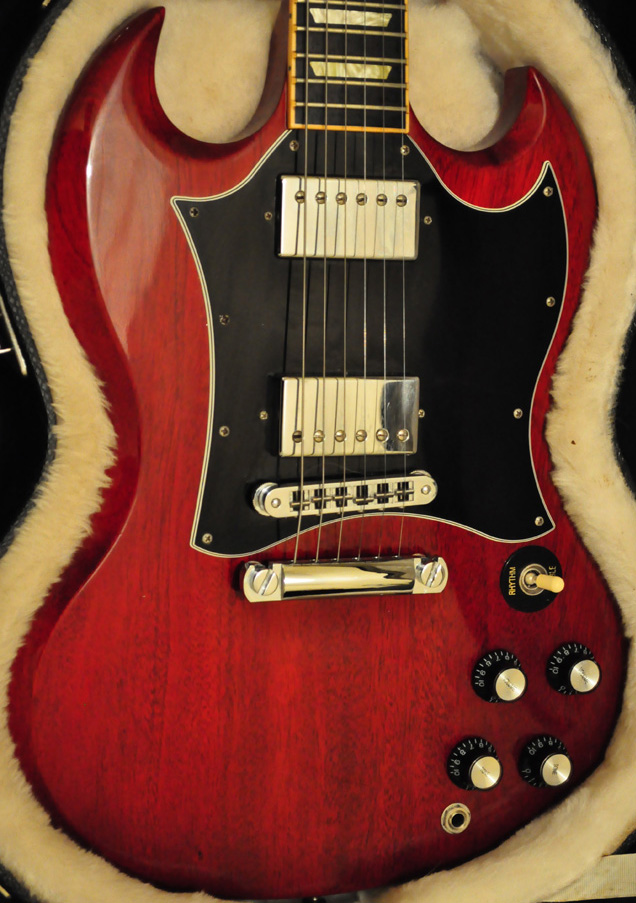Gibson Sg Large Batwing Pickguards Late 1960s Style 2 Humbucker Models Pickguard Planet