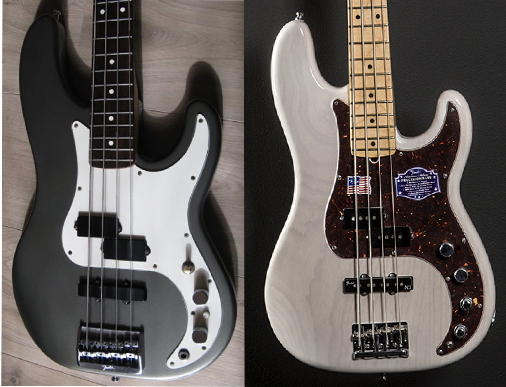 Precision Bass Style Pickguards Click For Price In Any Color Pickguard Planet