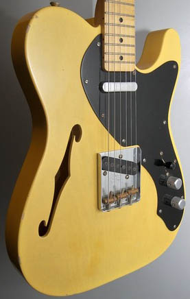 Fender & Squier 1968-style Tele Thinline Pickguards - Pickguard Planet